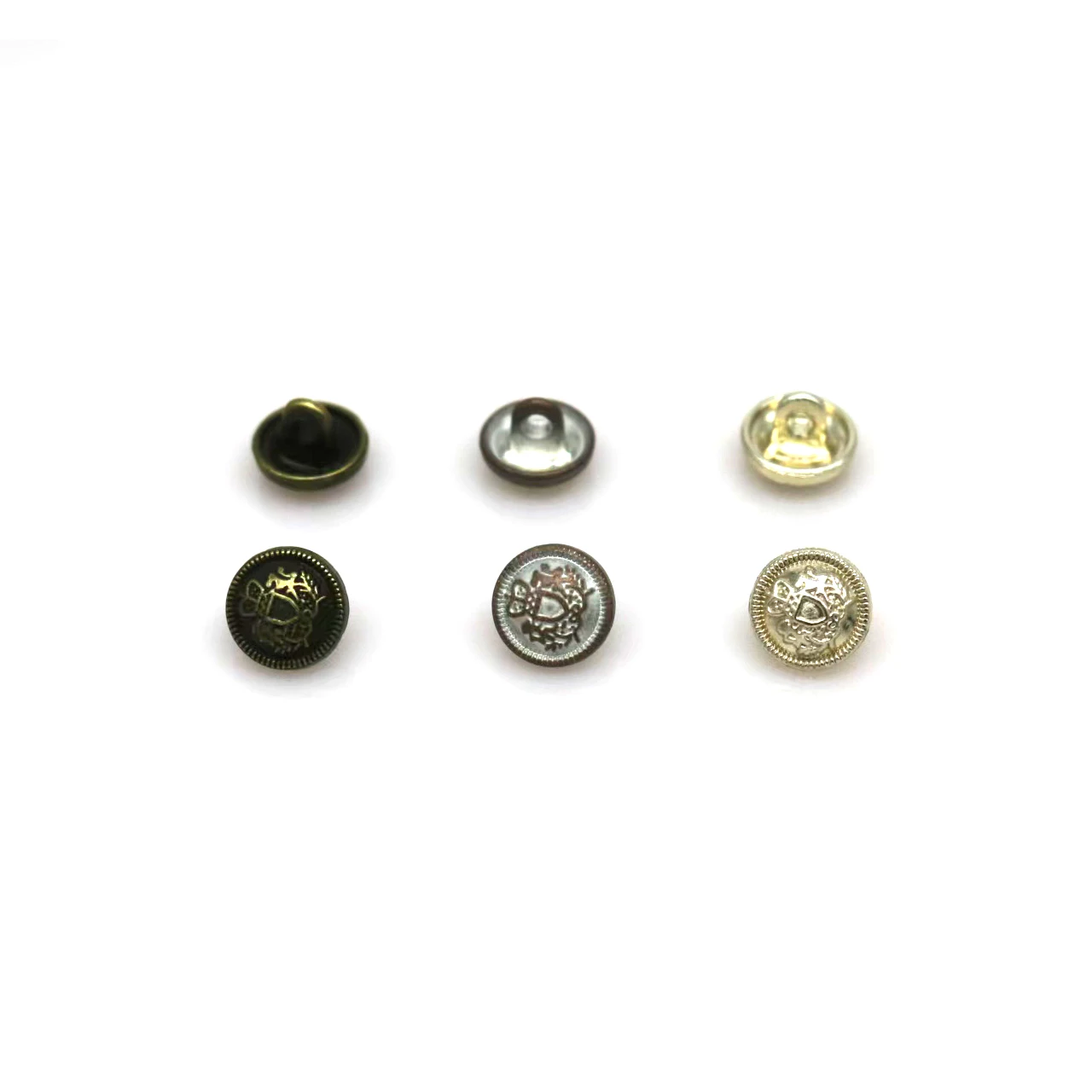 Gold Shank Buttons 10mm | Jeans Button 10mm Gold | Craft Button ...