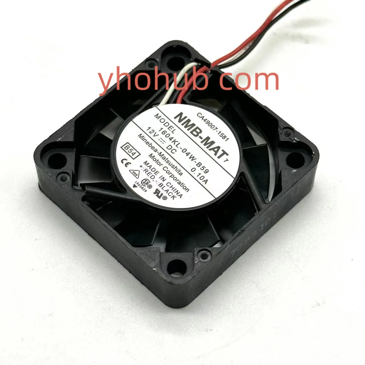NMB-MAT-1604KL-04W-B49-B54-DC-12V-0-10A-3-cables-40x40x10mm-ventilador ...