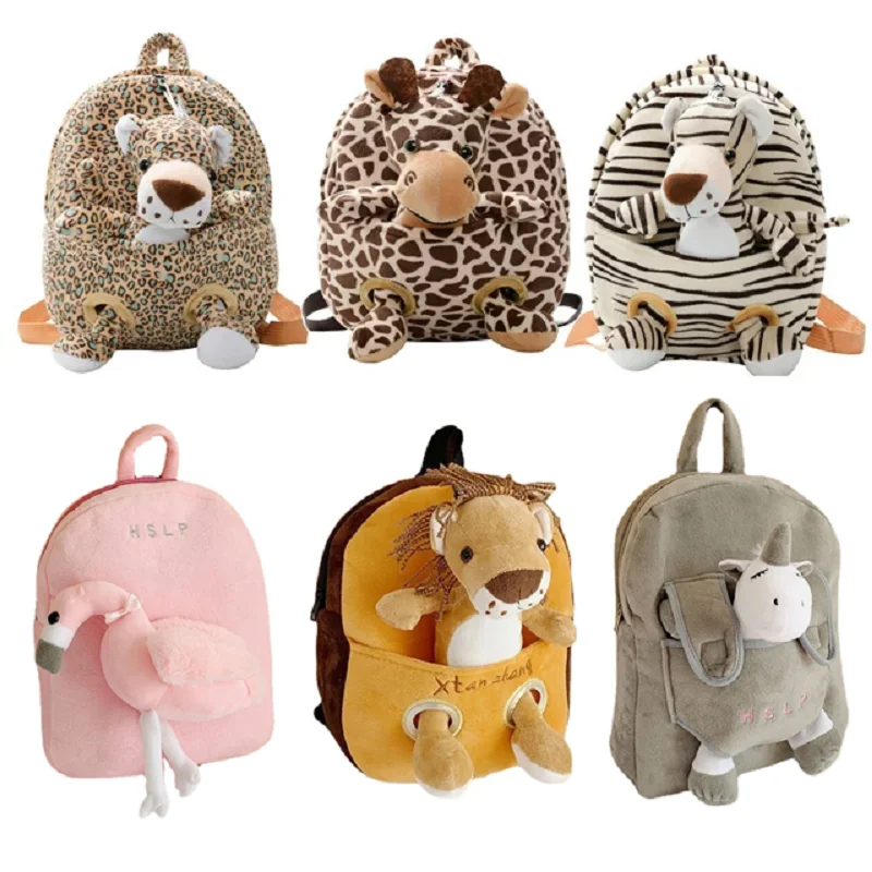 Kids Backpack Toddler Backpacks for Girls Boys with Stuffed Animal Toy ...