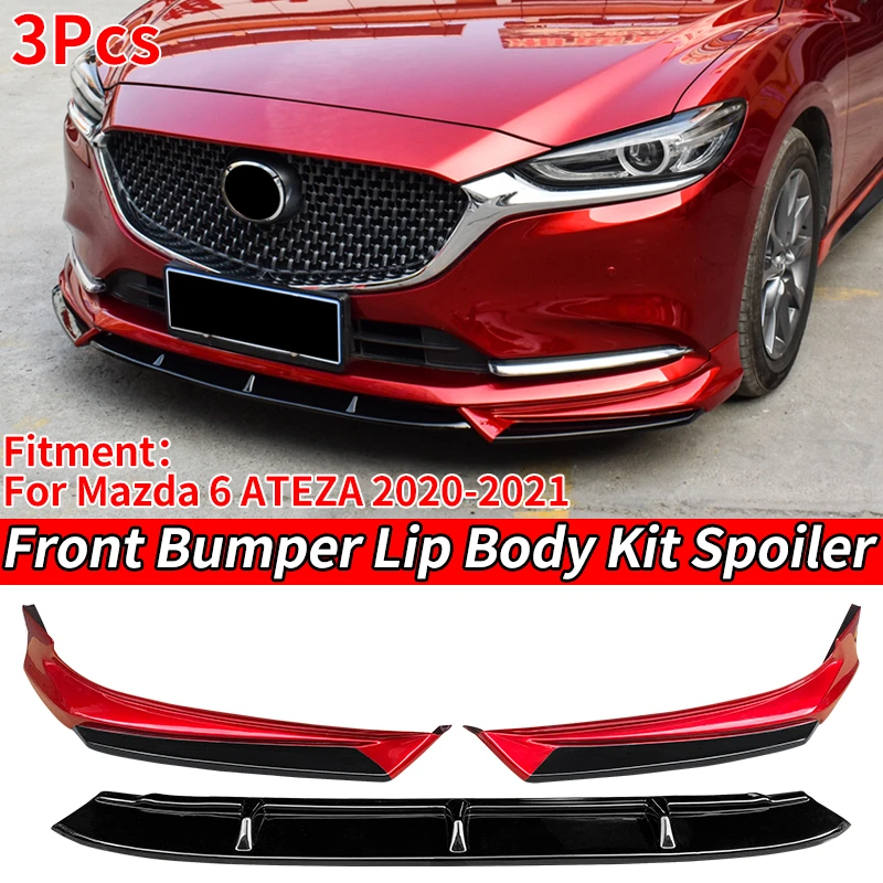 Suitable For Mazda 6 2020 2021 Ateza To Refit Front Lip Front Spoiler ...