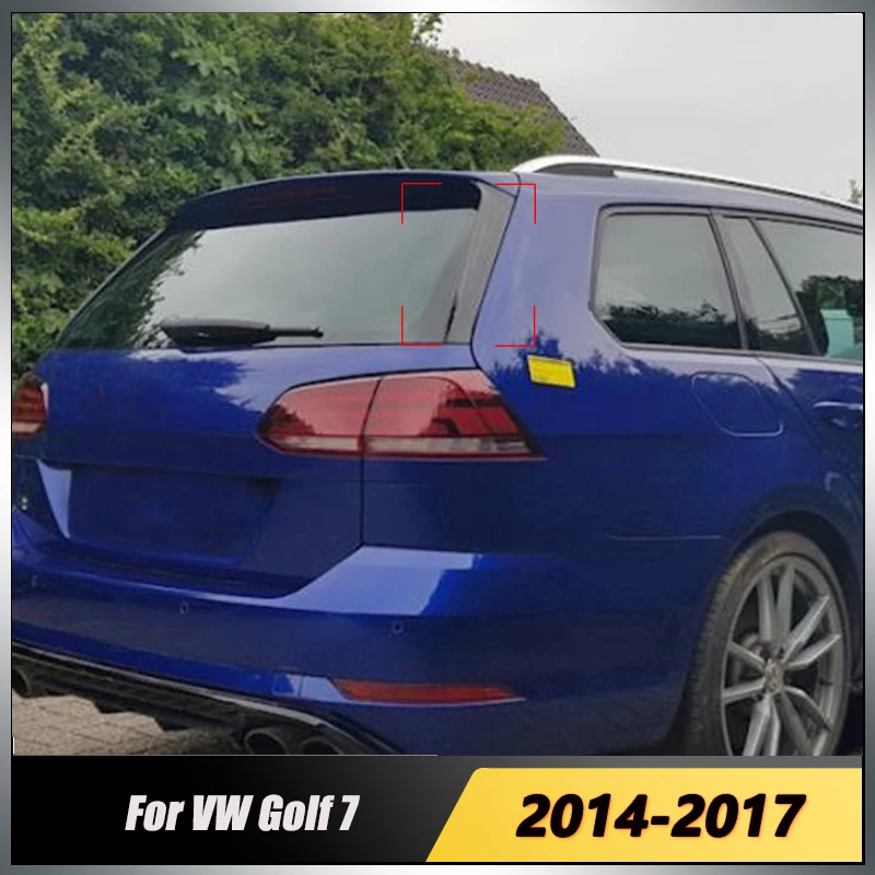 For-VW-Golf-7-Variant-Wagen-2014-2017-Rear-Window-Side-Spoiler-ABS-Car ...