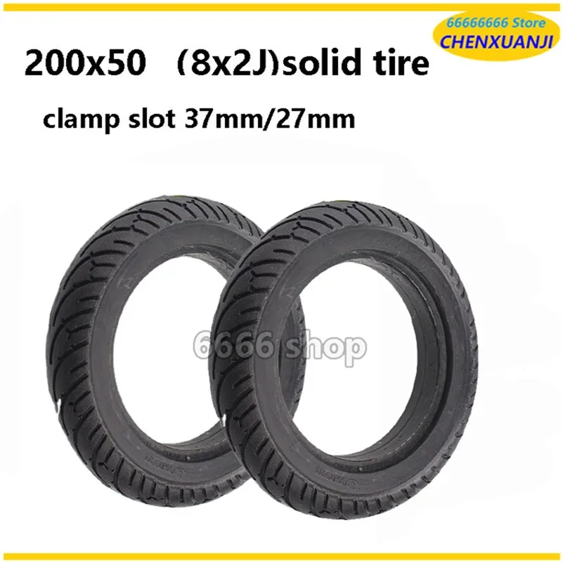 8 Inch Electric Scooter Solid Tire 200x50 for Speedway Mini 4 Pro ...