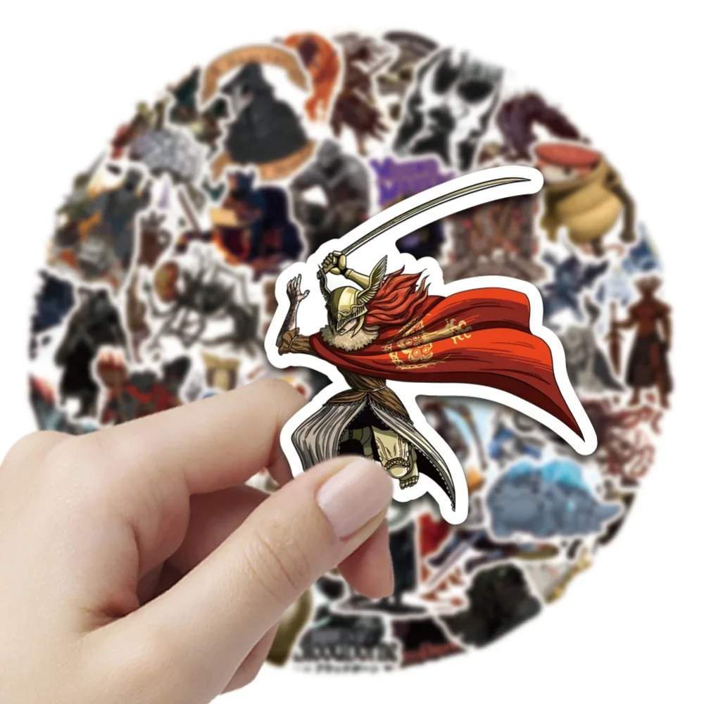 10-50pcs-Cartoon-Anime-BLACK-SOUL-Stickers-for-Car-Laptop-Phone ...
