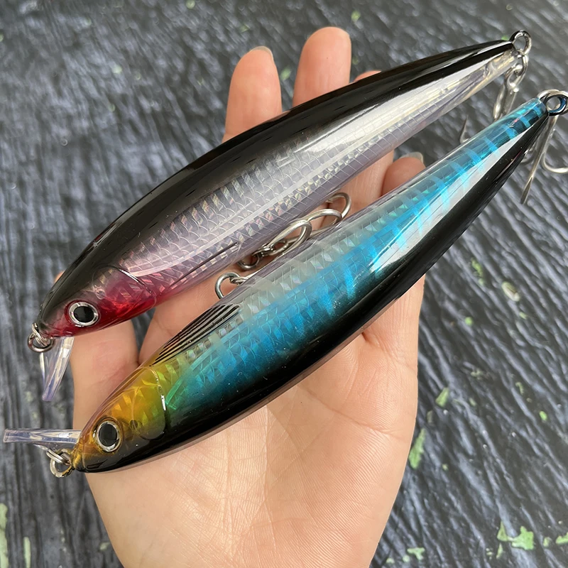 140mm-41g-Big-Floating-Minnow-Fishing-Lures-Laser-Artificial-Bait ...
