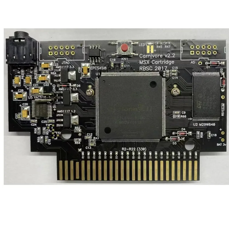 Carnivore2-MSX-cartridge-Reteo-Game-Accessory-Arcade-Replacement-Parts ...