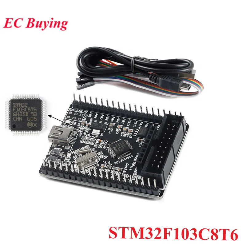 Placa-de-sistema-STM32F103C8T6-stm32f103-stm32f1-STM32-Kit-de-evaluaci ...