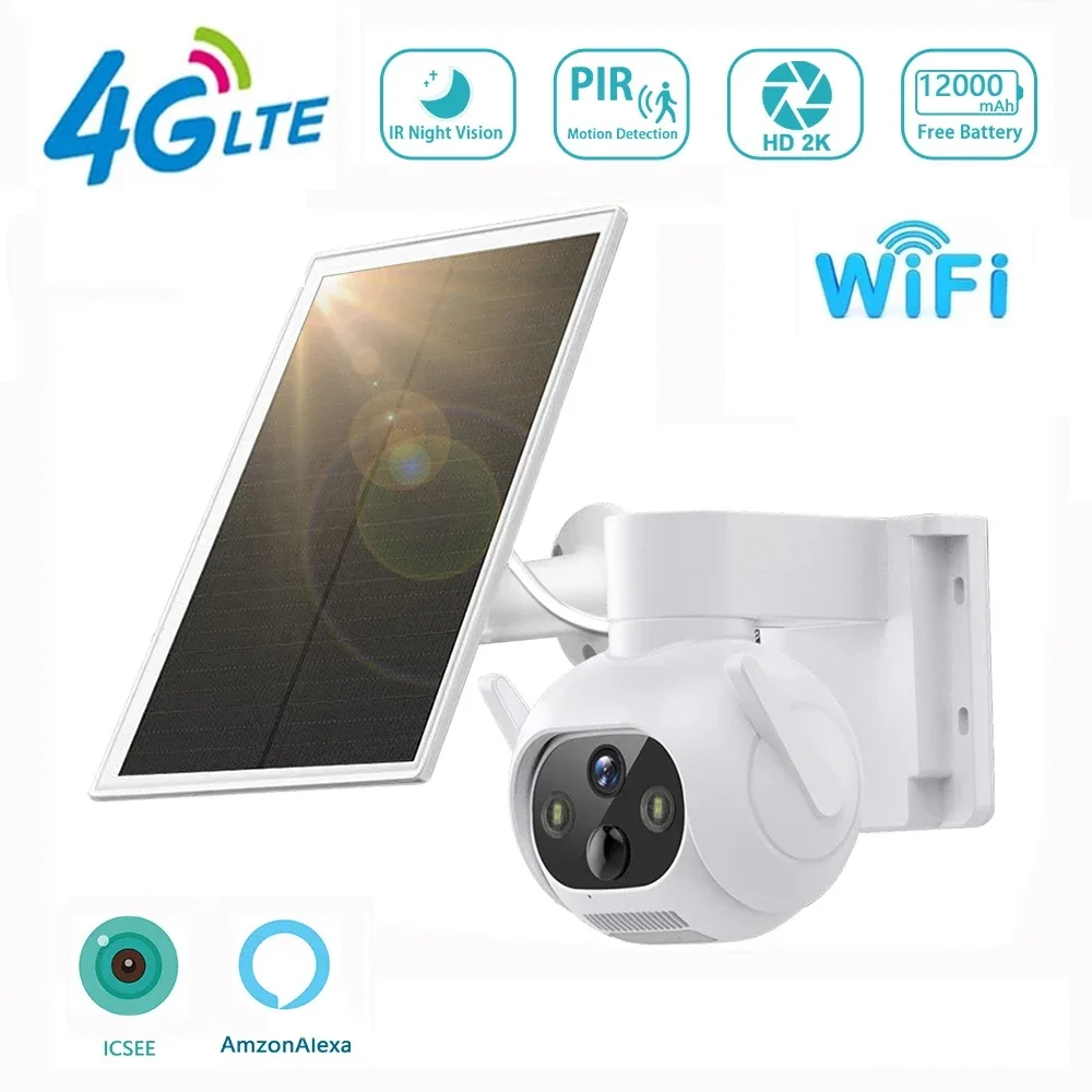 Solar-Camera-4G-WIFI-Outdoor-4MP-HD-Wireless-Security-CCTV-Waterproof ...