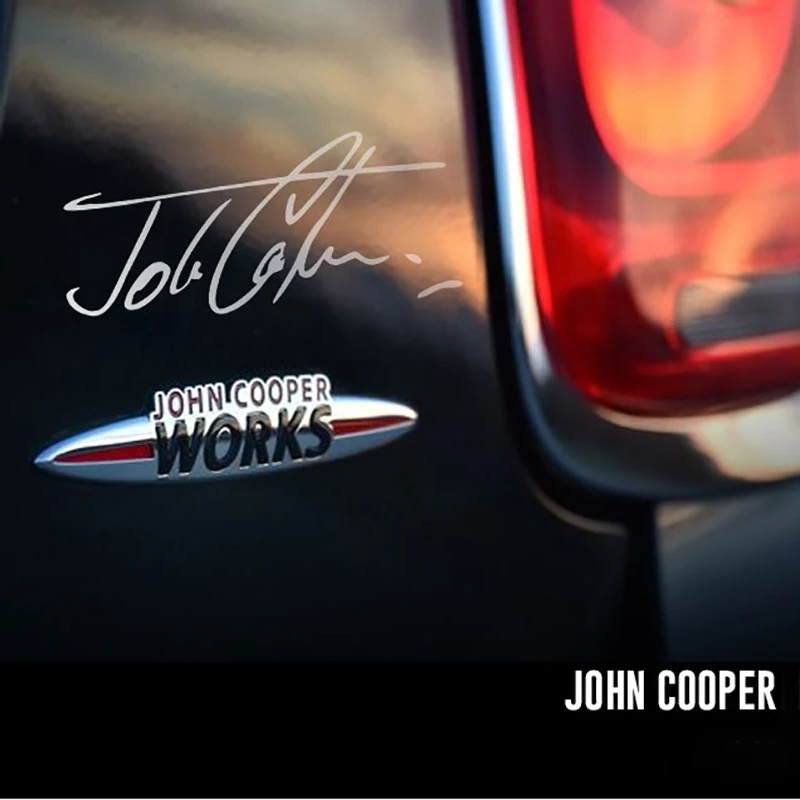 John Cooper Works Sign Decal Sticker For Mini Cooper Clubman R55 R56 ...