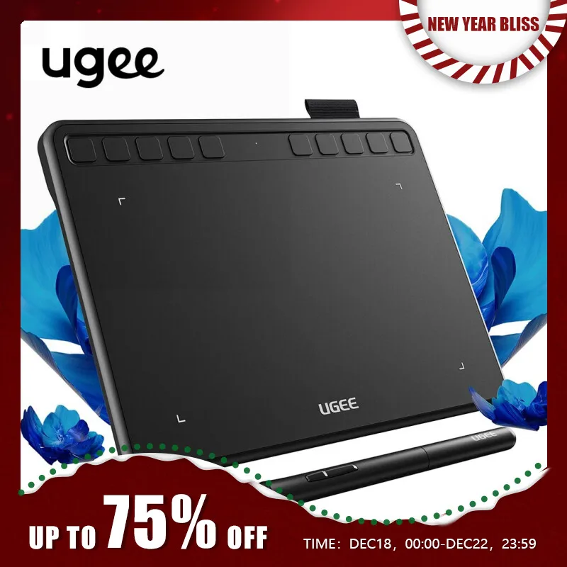 UGEE-S640-Graphic-Tablet-6-Inch-Drawing-Tablets-Digital-Pen-Pad-Writing ...