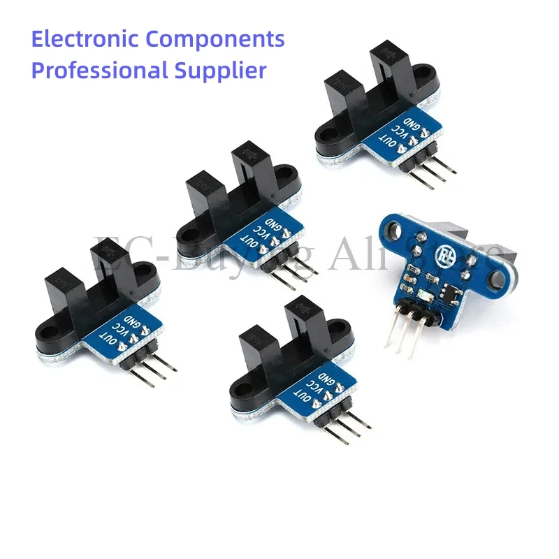 5pcs-1pc-Motor-Test-IR-Infrared-Slotted-Optical-Speed-Measuring-Sensor ...
