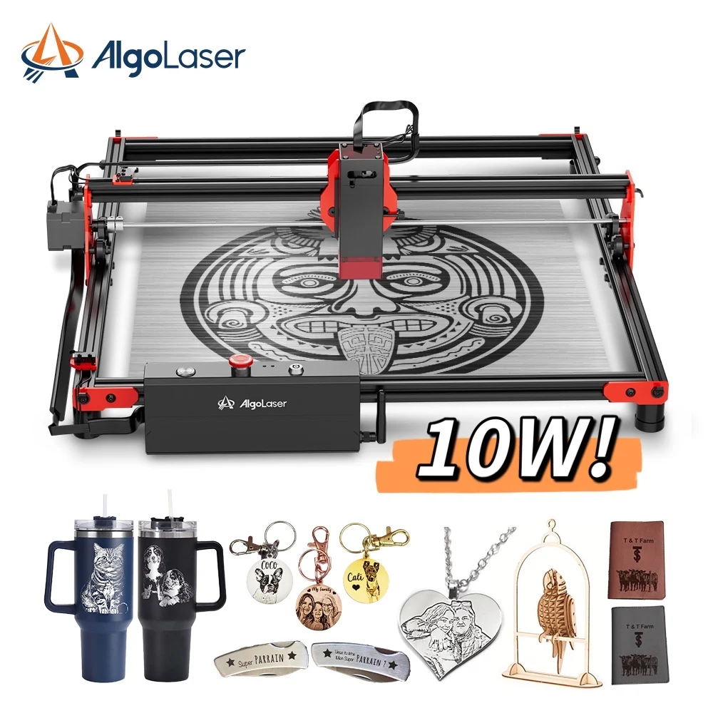 AlgoLaser-10W-Laser-Engraver-Professional-Laser-Engraving-Machine-400mm ...