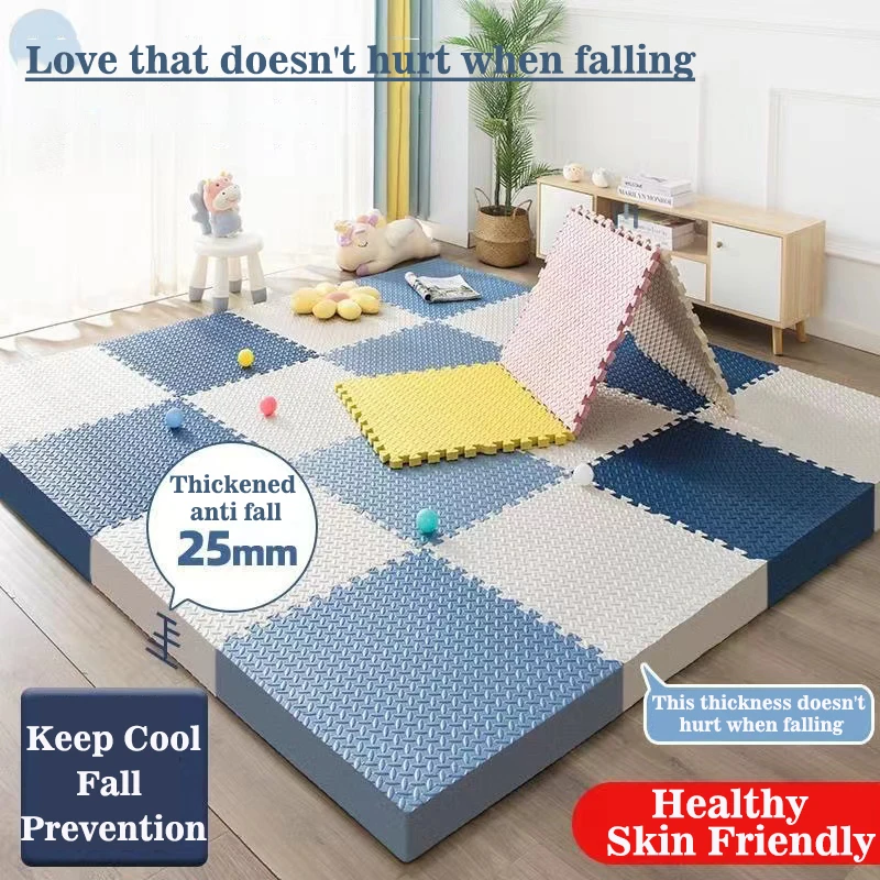 4pcs-30x2-5cm-Baby-Puzzle-Mat-Floor-Kids-Carpet-Babe-Mattress-EVA-Foam ...