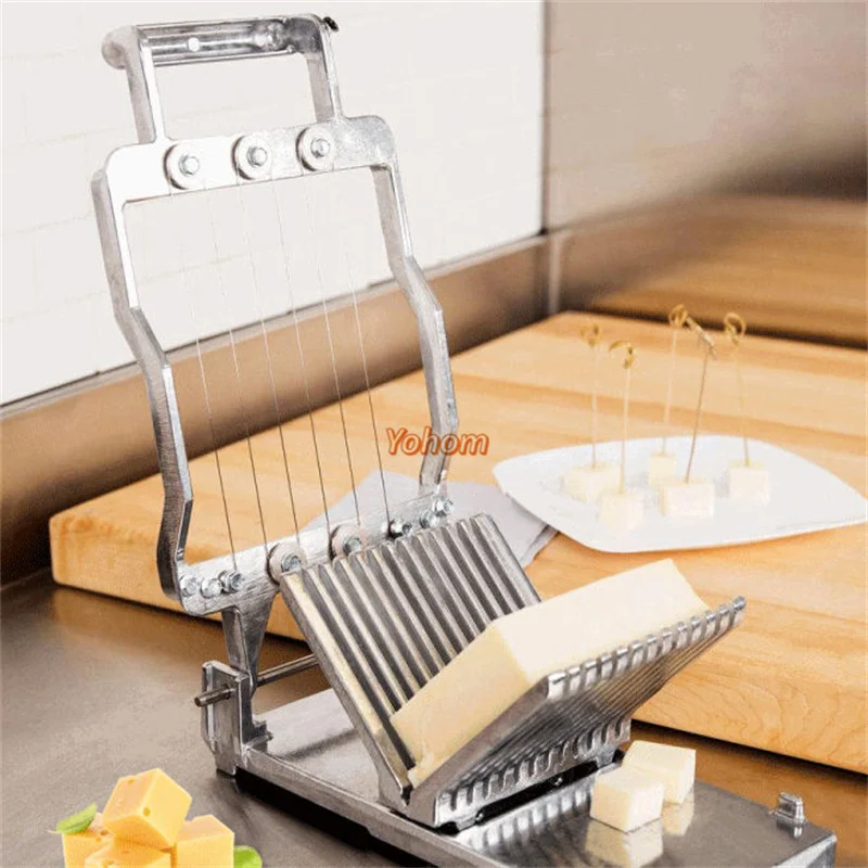 Commercial-Manual-Cheese-Slice-Cutting-Dicing-Shredding-Machine-10mm ...