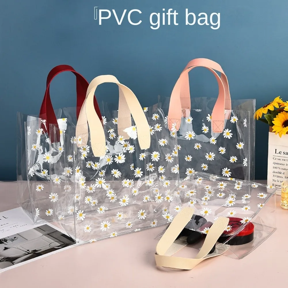 Transparent-Clear-Tote-Bag-High-Quality-PVC-Handle-Transparent-Shopping ...
