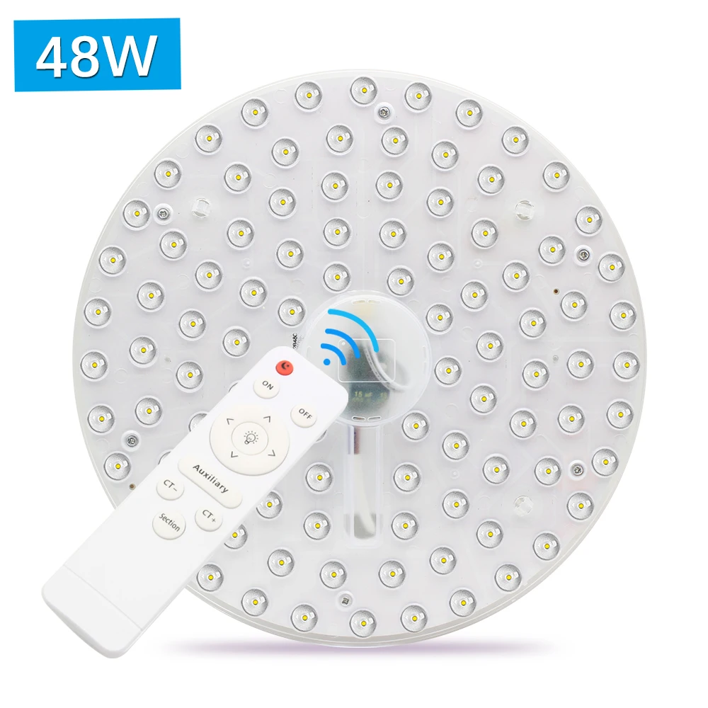 Led-ceiling-Light-Replacement-Module-48W-Dimmable-LED-Light-Board-220V ...