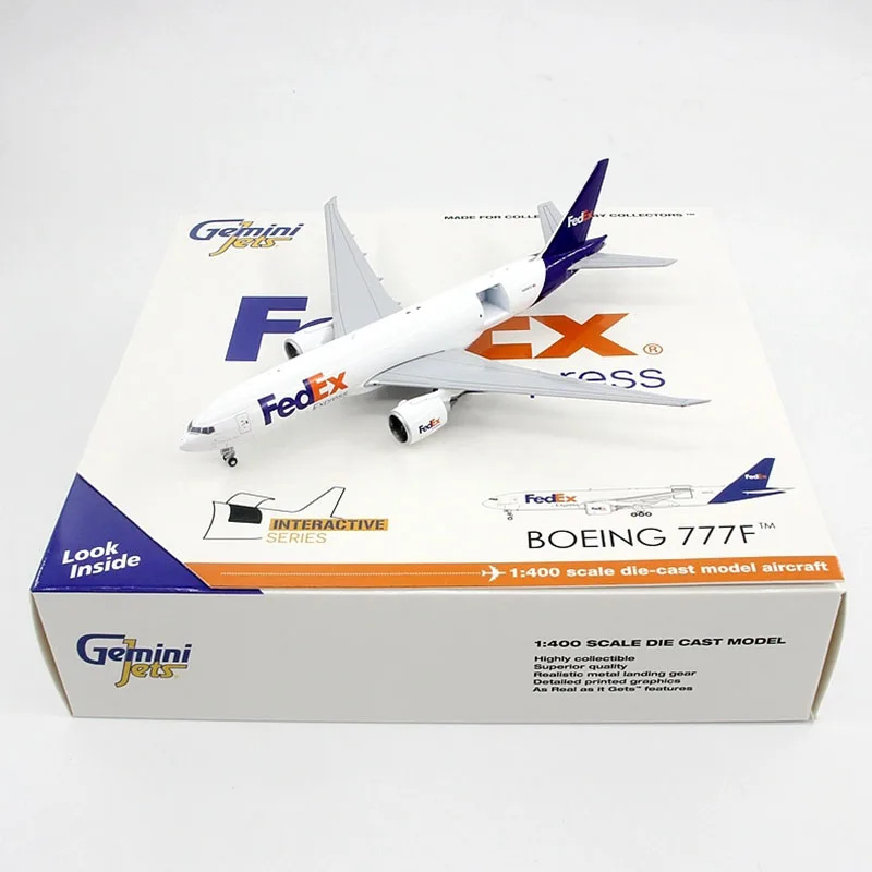 1-400-B777-200LR-N889FD-GJFDX2140-FedEx-Cargo-airlines-W-plastic-base ...