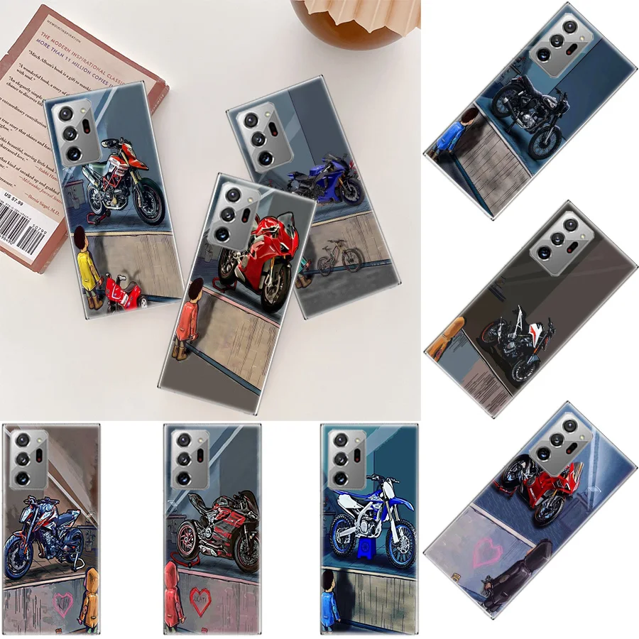 Motorcycles on display Phone Case For Samsung Galaxy S20 FE S21 S10 S23 ...