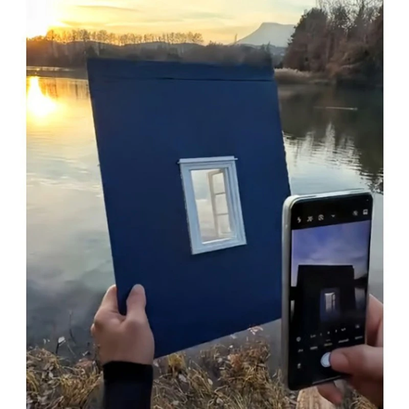 Portable Window Scene Photography Prop Photographic Board for Creative ...