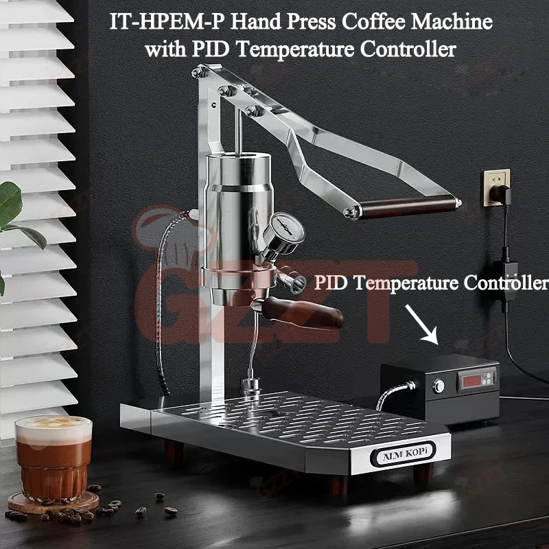 GZZT-HPEM-2-Hand-Press-Coffee-Machine-9Bar-Espresso-Constant-or ...