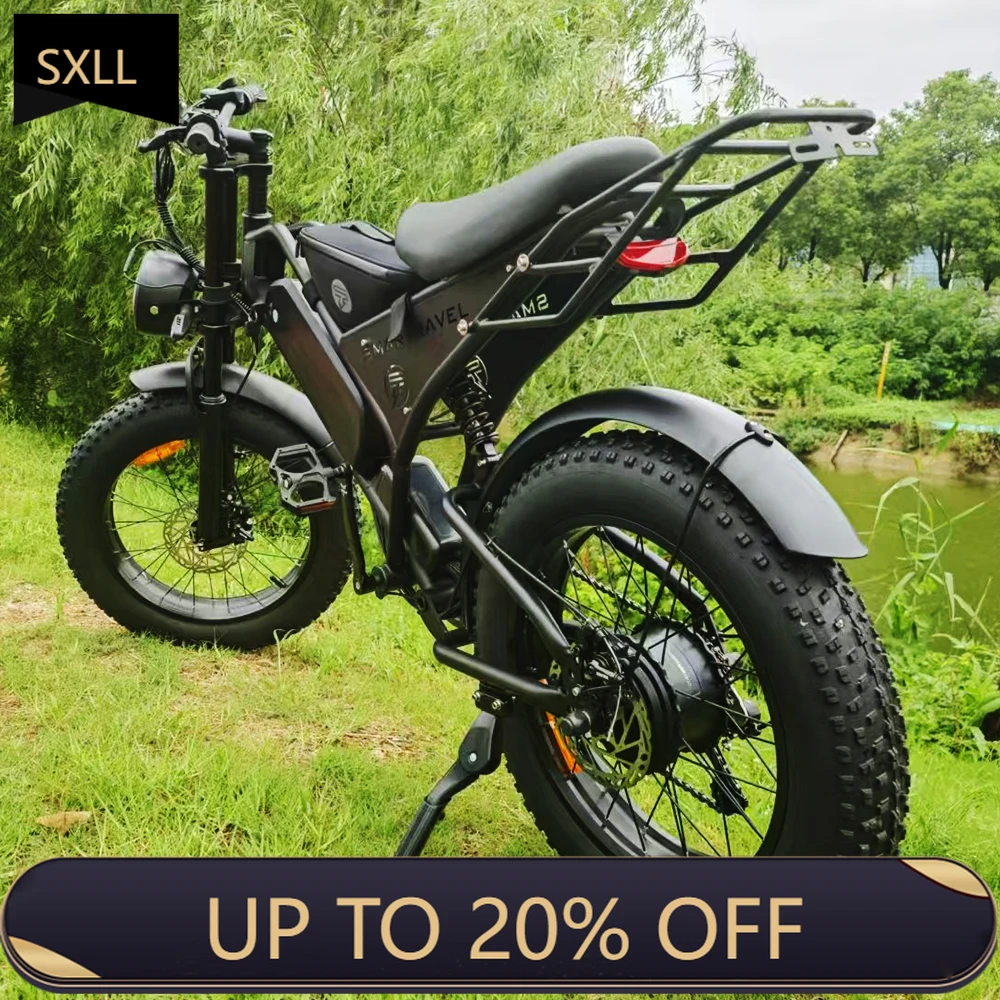 Manufacturer Customized Electric Bike Dual Motor Disc Brake Bike E 48V ...