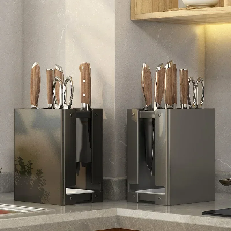 Multi-Functional Kitchen Accessories Knife Rack Kitchen Knife Rack ...