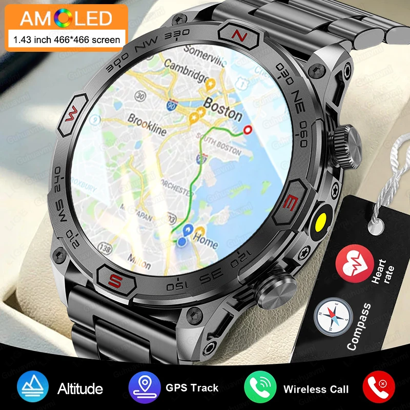 Reloj-inteligente-con-GPS-para-exteriores-pulsera-con-trayectoria-de ...