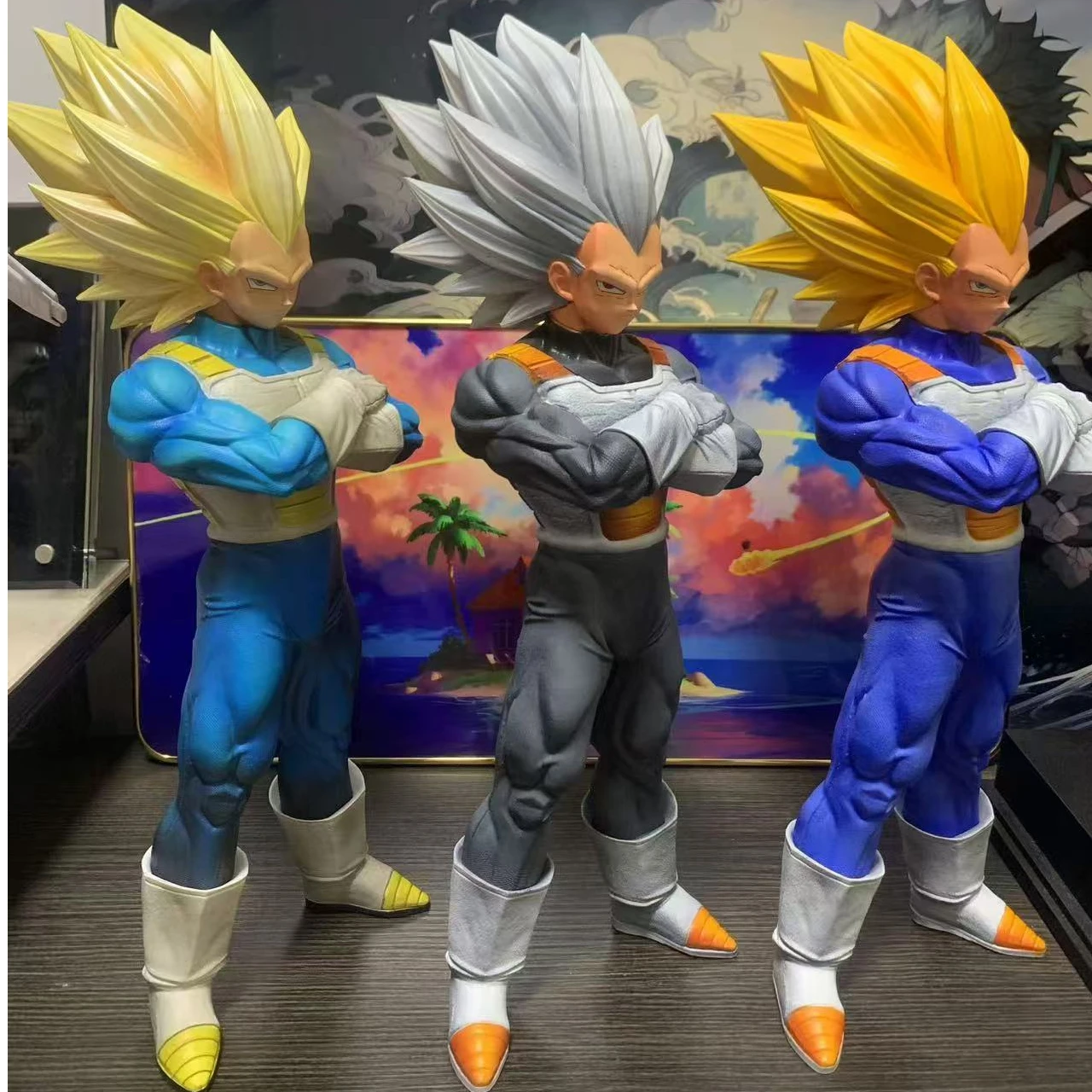 Dragon Ball Z Ssj3 Vegeta Figura Super Saiyan 3 Daima Vegeta Figuras de ...