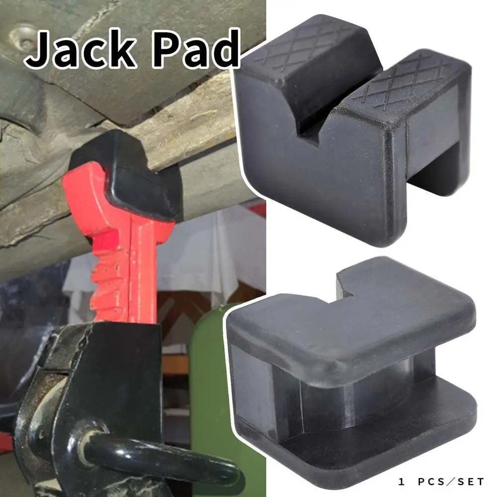 Car Slotted Lift Jack Stand Rubber Pads Floor Adapters Frame Rail Pinch ...