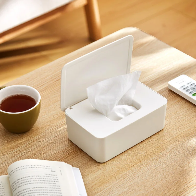 Wet-Tissue-Box-Desktop-Seal-Baby-Wipes-Paper-Storage-Box-Household ...