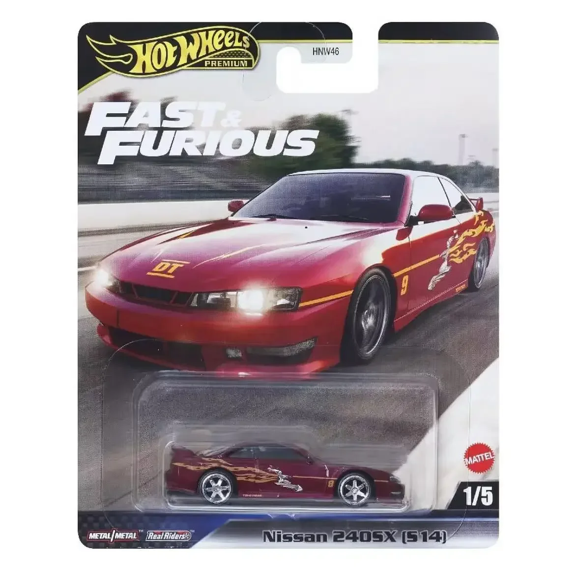 Original Hot Wheels Premium Car Fast & Furious Nissan 240SX（S14）toys ...