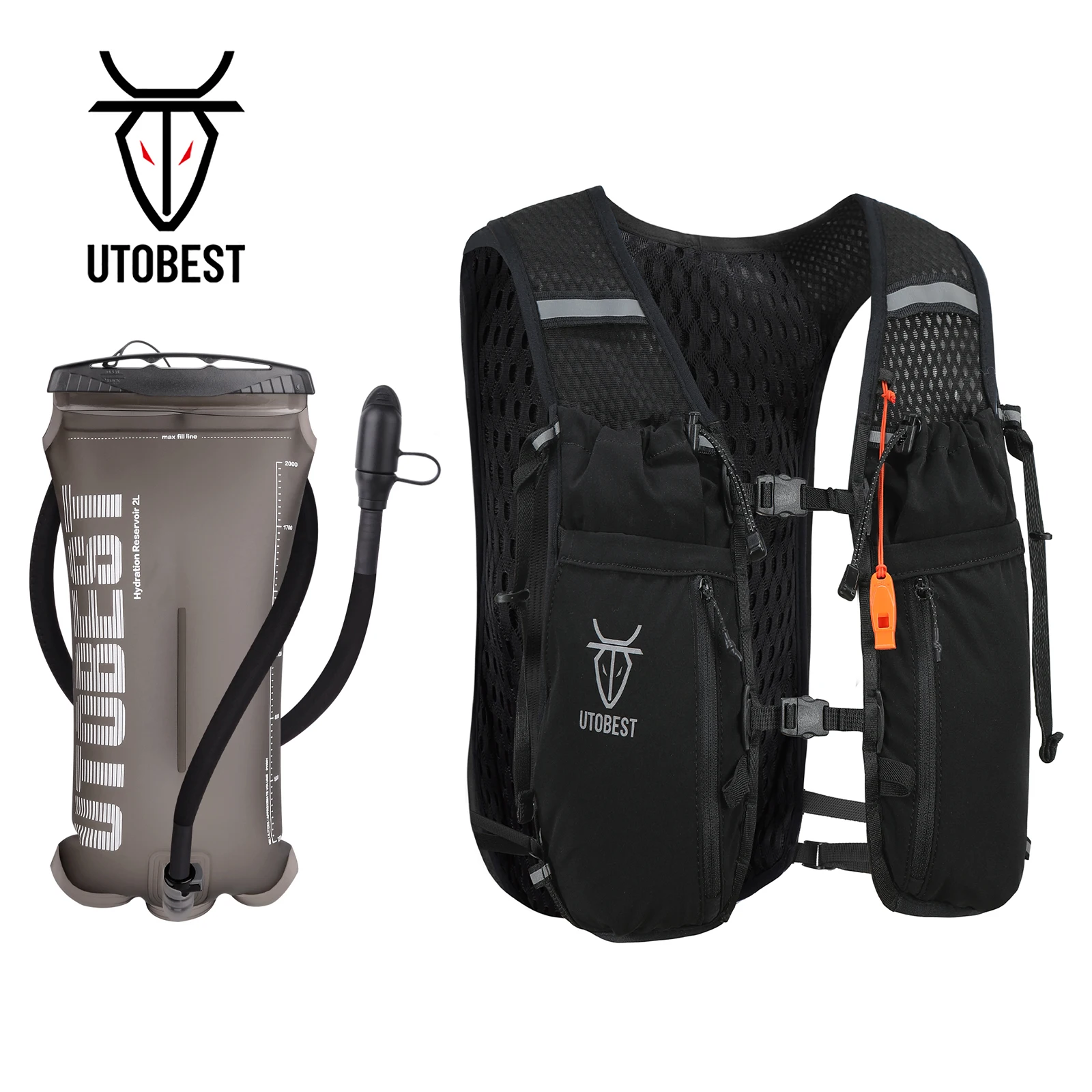 UTOBEST-Trail-Running-Backpack-10L-Ultra-Lightweight-Hydration-Vest ...