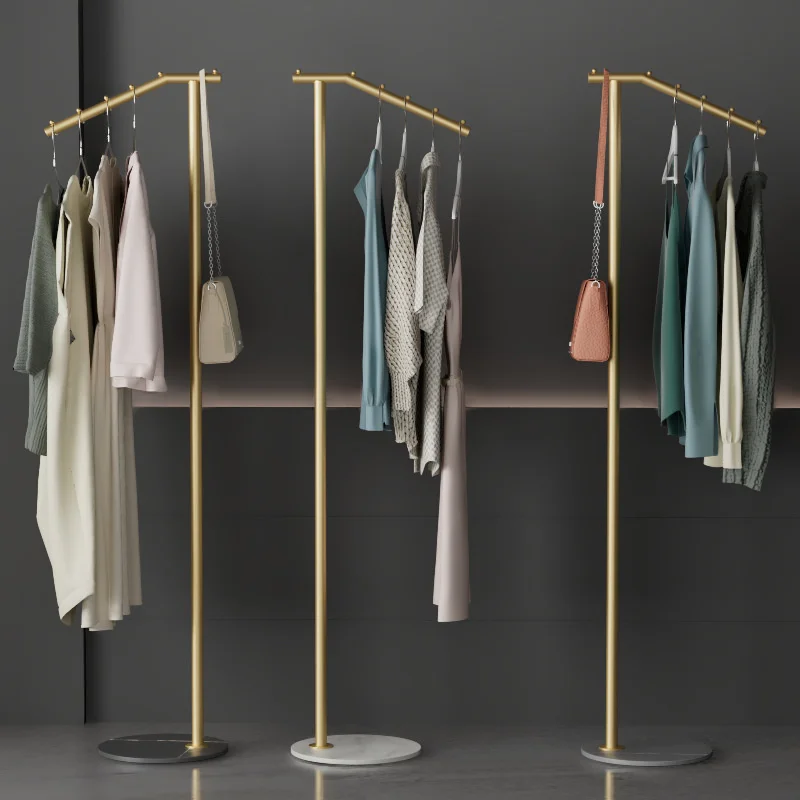 Simple-Modern-Vertical-Clothes-Hooks-Metal-Coat-Hanger-for-Home-Bedroom ...