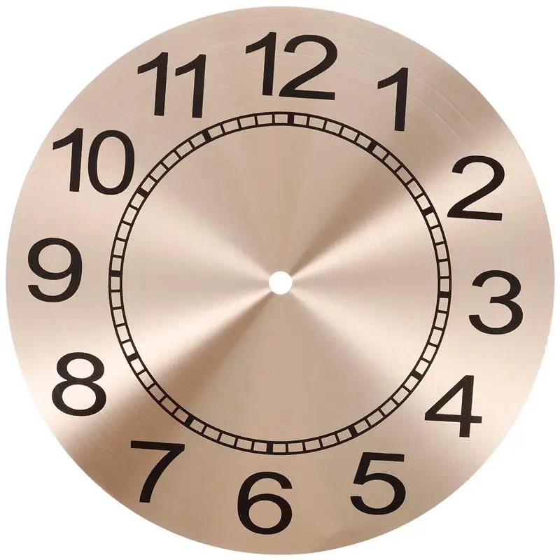 Aluminum Dial Quartz Numbers Metal Dial Movement Numbers Accessories ...