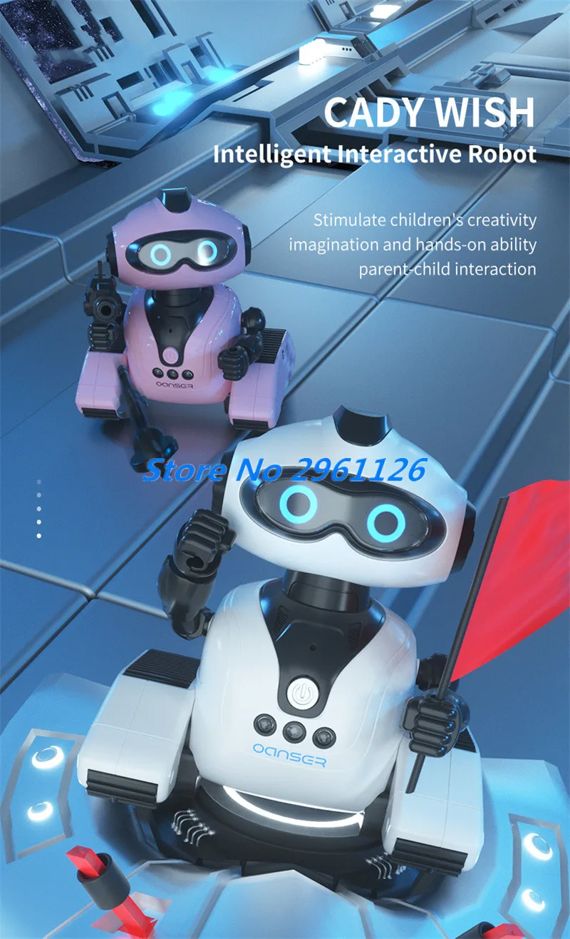 Charge blanche 3b - Eacty Tari- Robot télécommandé intelligent ...