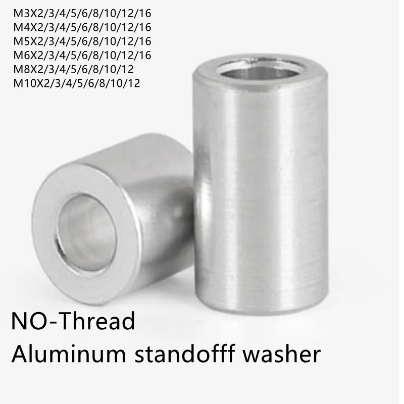5/20 Stks/partij M3 M4 M5 M6 M8 M10 Hoogte 2Mm Tot 30Mm Aluminium ...