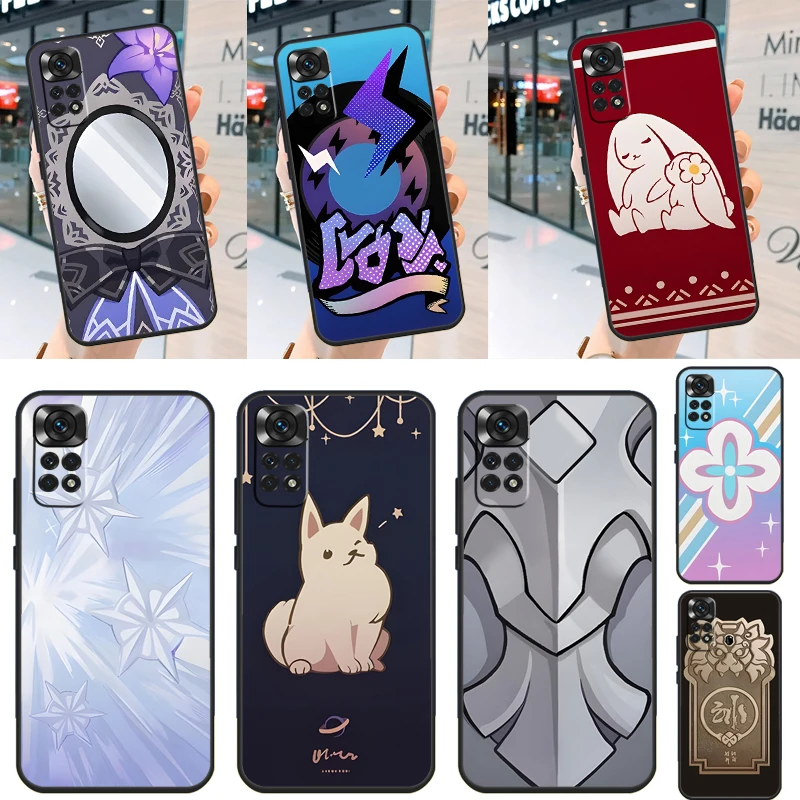 Honkai Star Rail Clara Bronya Case For Xiaomi Redmi Note 10 8 9 11 12 ...