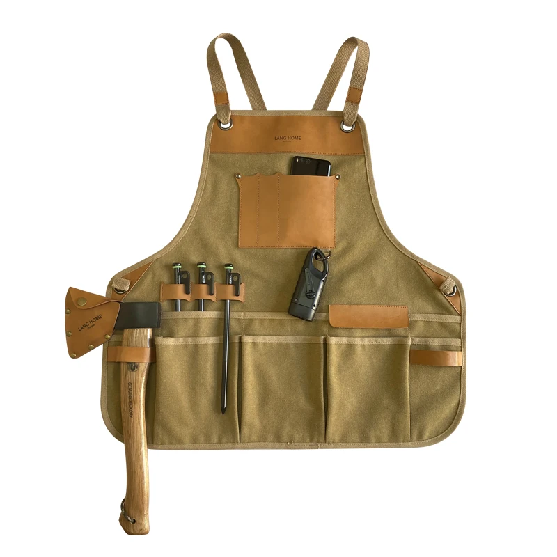 Tactical Apron Stain and Abrasion Resistant Sleeveless Workwear Outdoor ...