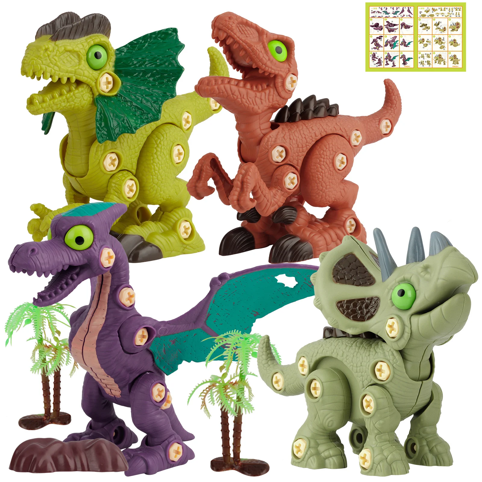 DIY-Disassembly-Assembly-Dinosaur-Toys-Set-for-Kids-Disassembly ...
