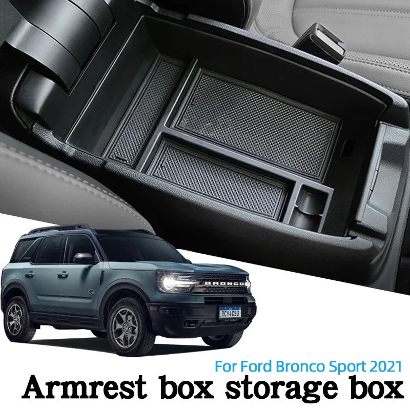 Car-Central-Armrest-Box-Storage-Box-For-Ford-Bronco-Sport-2021-2022 ...