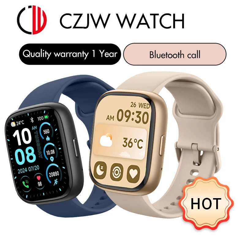 New-ZZYSMART-1-83-Inch-IDW26-Smart-Watches-For-Men-Women-Bluetooth-Call ...
