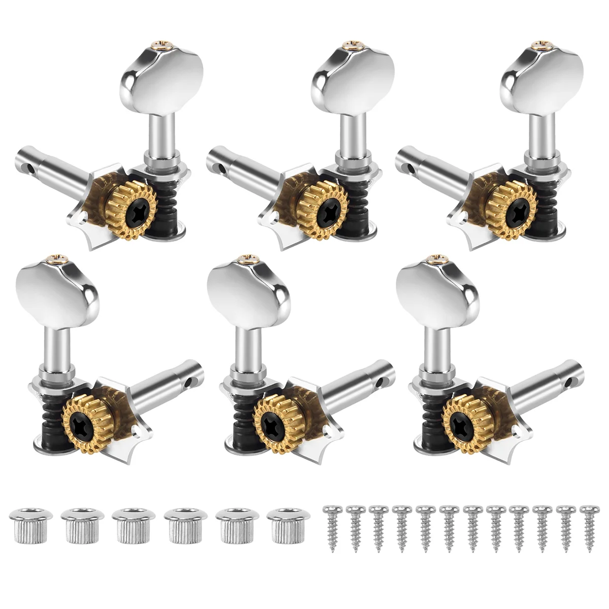 3L3R-6Pcs-1-18-Guitar-String-Tuning-Pegs-Tuner-Machine-Heads-Knobs ...