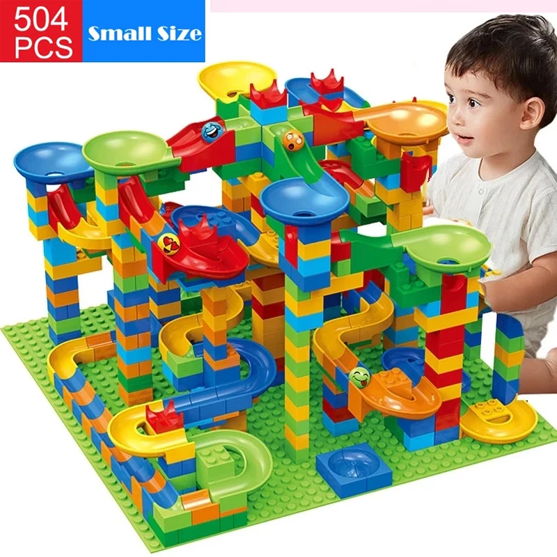 Small Size Marble Race Run Blocks Maze Ball | Building Blocks Children ...