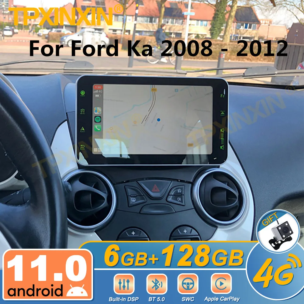 For Ford Ka 2008 - 2012 Android Car Radio 2Din Stereo Receiver ...