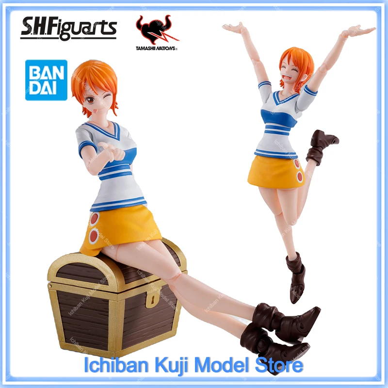 Bandai-One-Piece-Anime-Action-Figure-100-Original-S-H-Figuarts-SHF-Nami ...