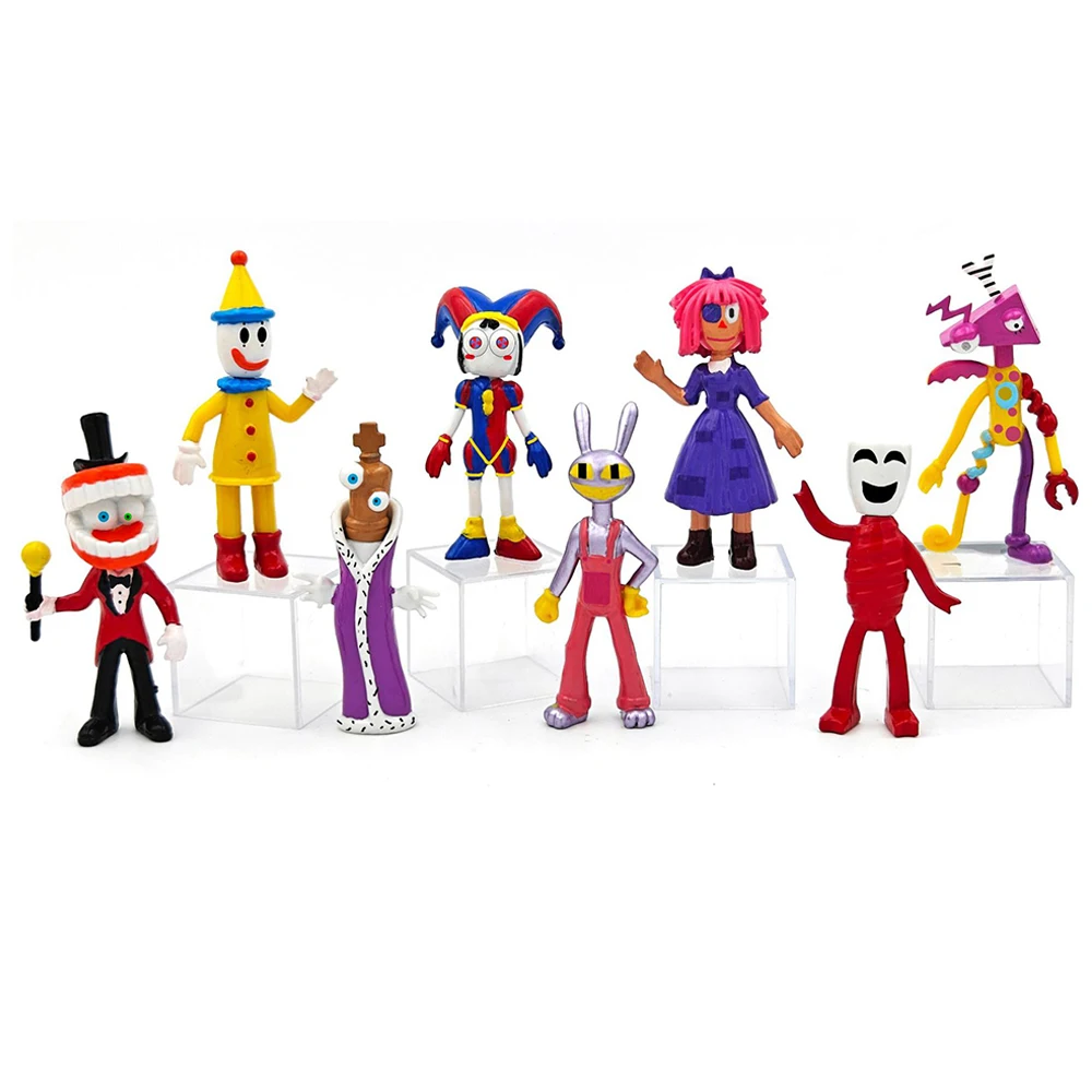 8Pcs-Set-The-Amazing-Digital-Circus-Anime-Figure-Ragatha-Jax-Pomni ...