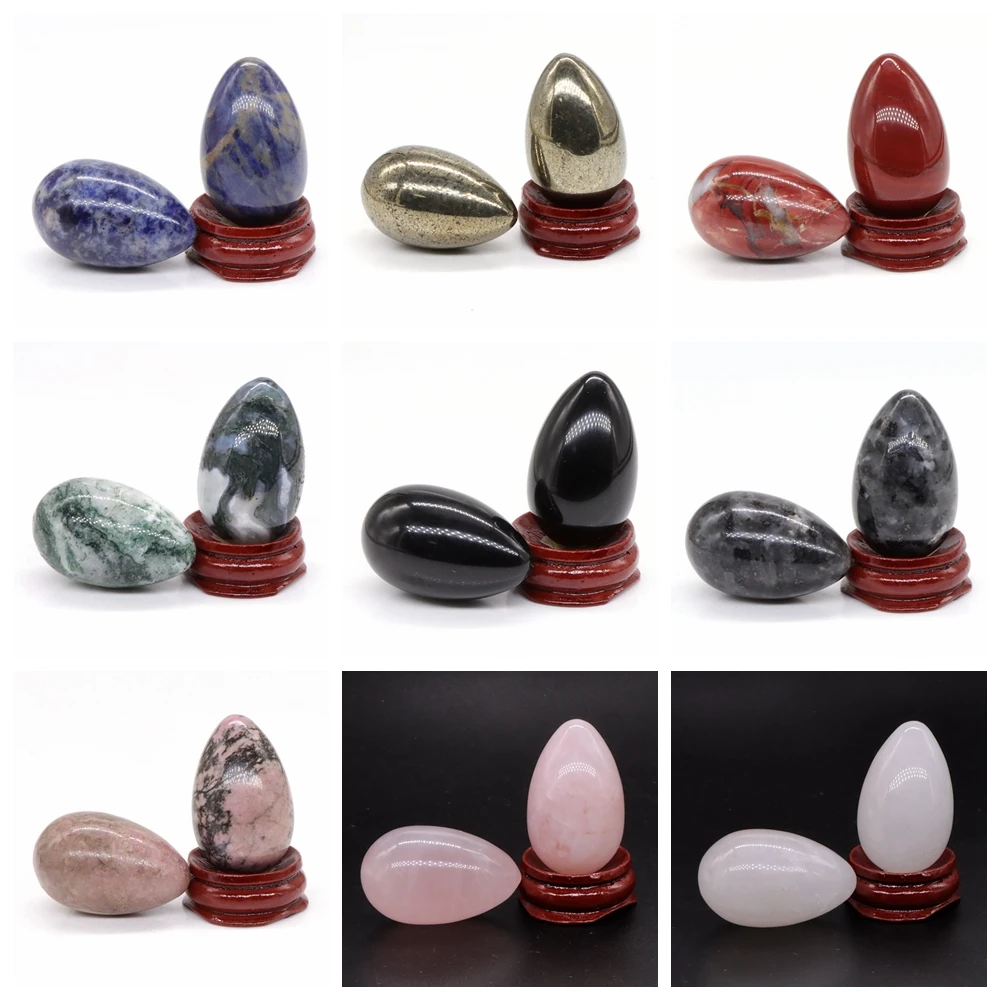 1PC-Undrilled-Yoni-Egg-Natural-Rose-Quartz-Black-Obsidian-Agate-Crystals-Stones-Healing-Massage ...
