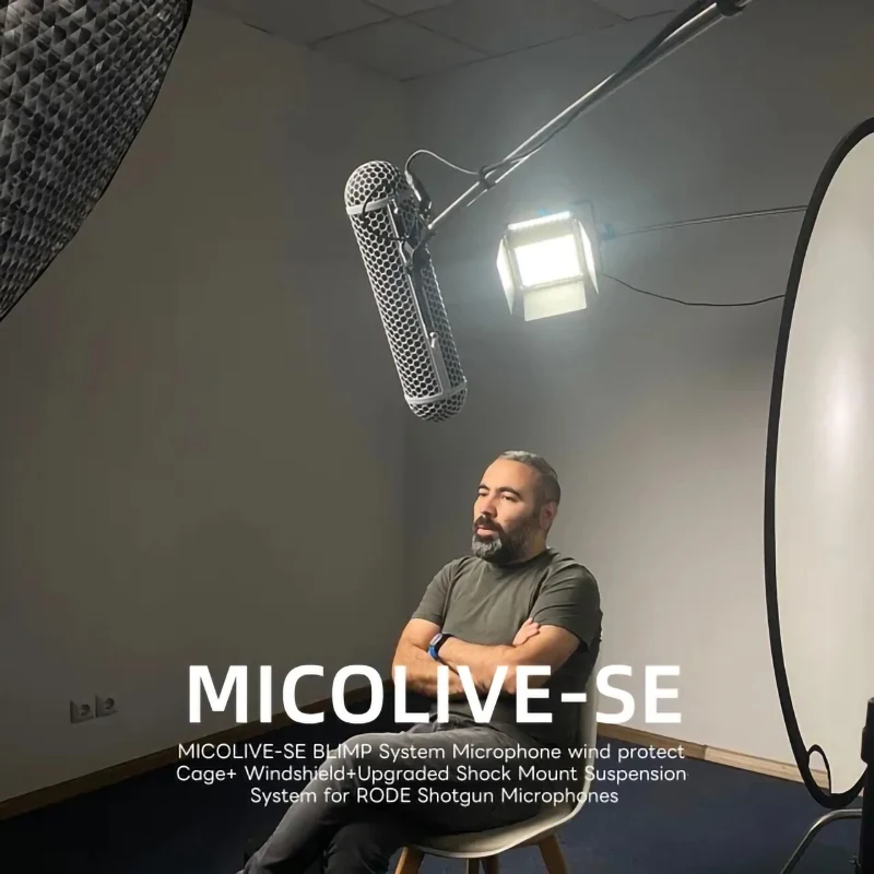 Shotgun Mic Rode Blimp Windshield Rycote Shock Mount Suspension System ...