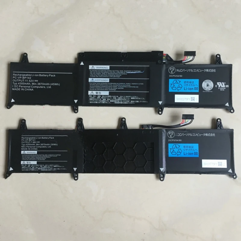 New PC-VP-BP141 PC-VP-BP142 2ICP5/54/90 Laptop Battery 7.68V 30Wh 11 ...