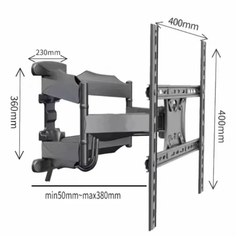 M5 P5 NEW 6 arm 32"-60" 42"50" universal retract full motion LCD TV ...