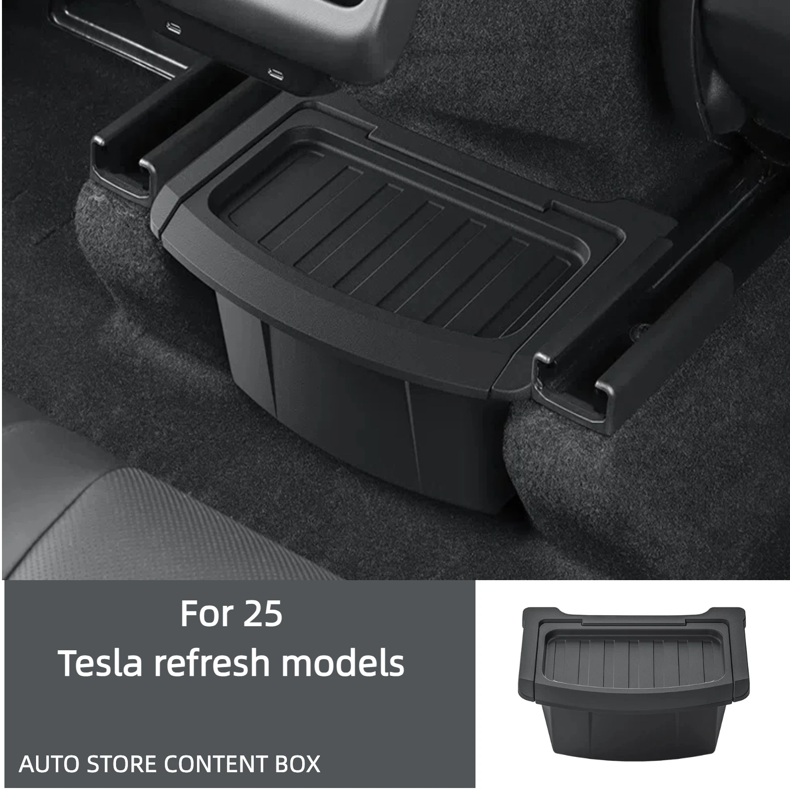 Adequado para 25 tesla novo modelo y corrimão caso caixa de ...